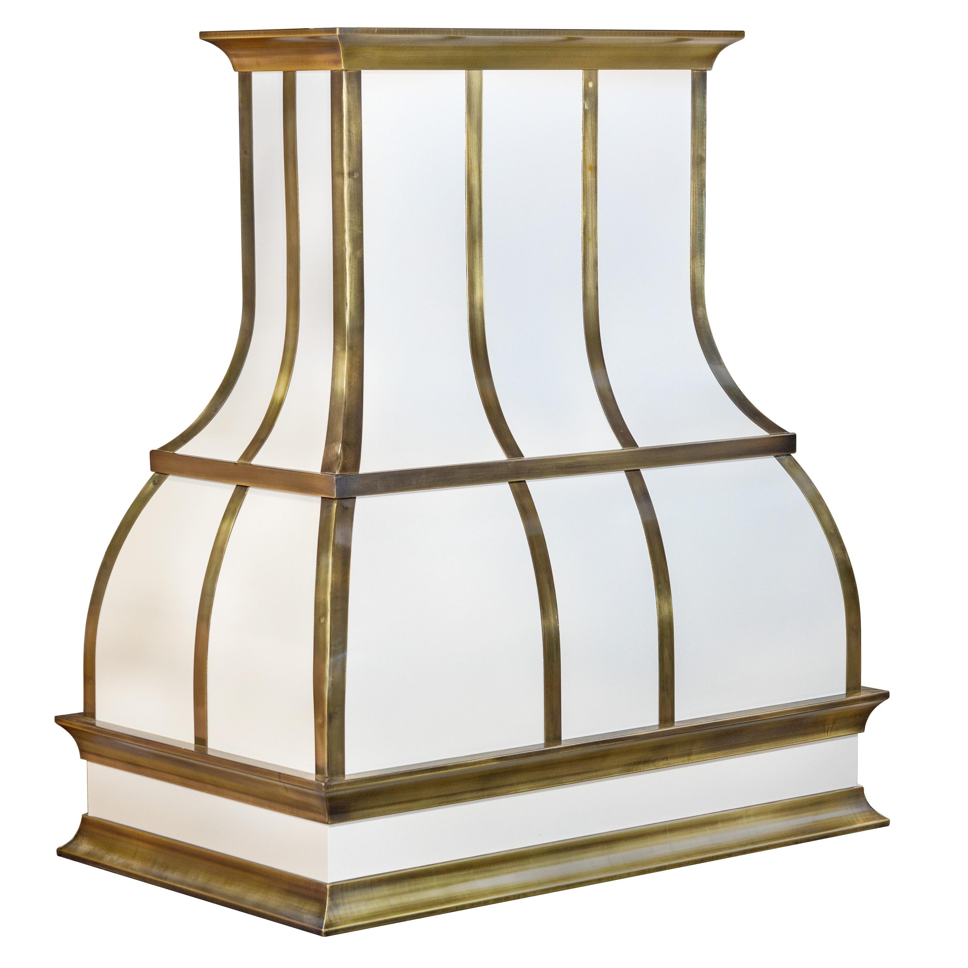 Keywest Complex Curves Hood – Amish House Cabinets